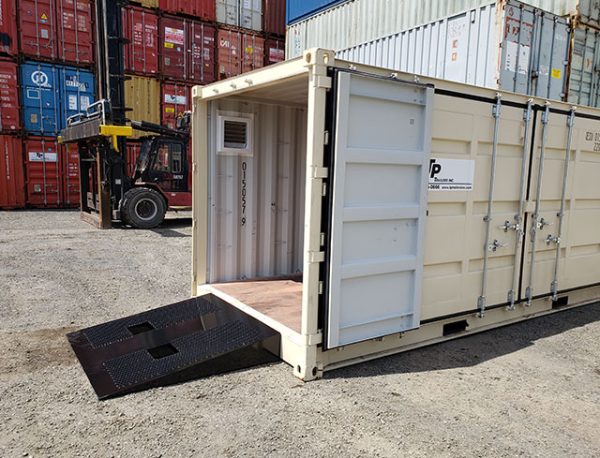 40Ft X 8Ft Raised Bunded Store - MW Containers